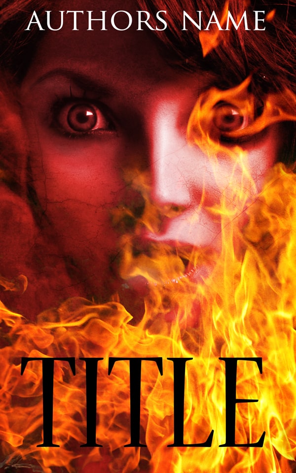 red fire - The Book Cover Designer