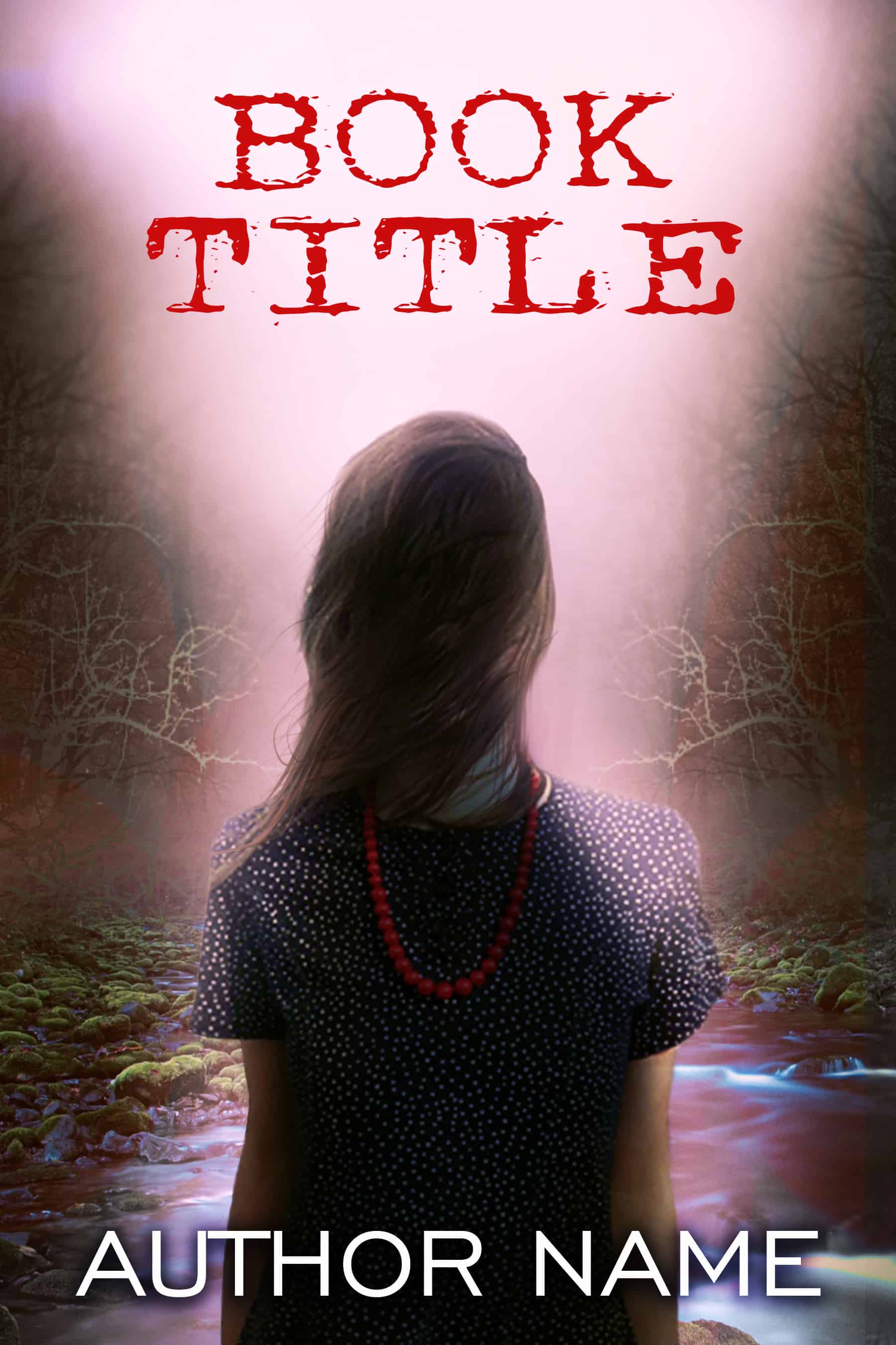 Creepy girl - The Book Cover Designer