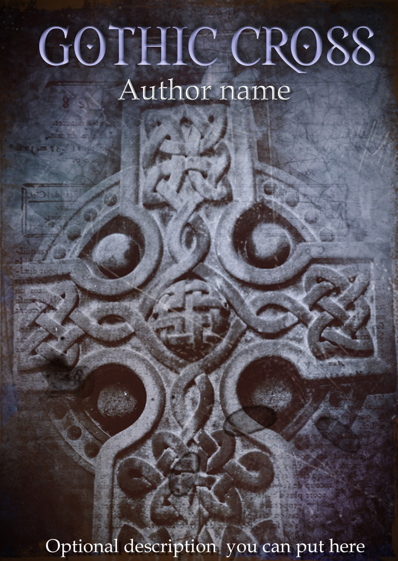Gothic cross - The Book Cover Designer