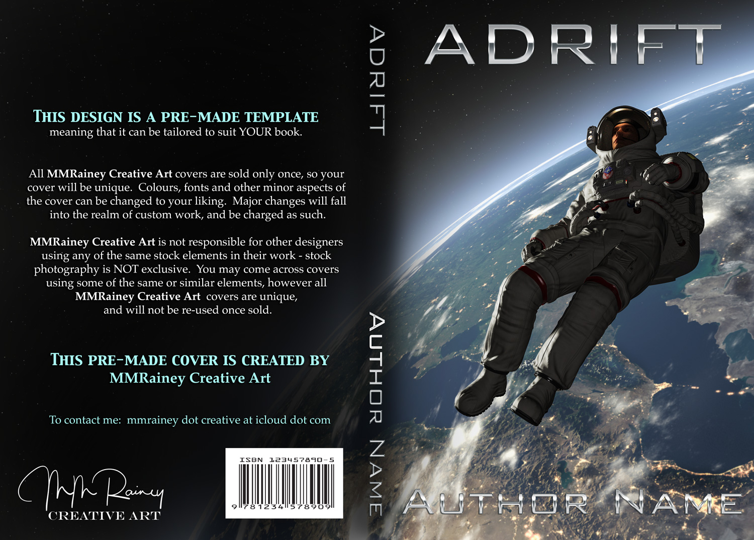 Adrift - The Book Cover Designer