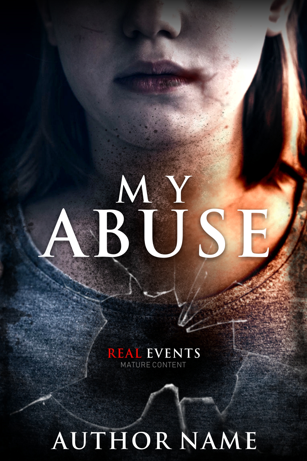 MY ABUSE - The Book Cover Designer