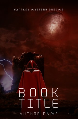 Red Moon - Spiritual | Fantasy | Sci Fi- Book Cover - The Book Cover ...