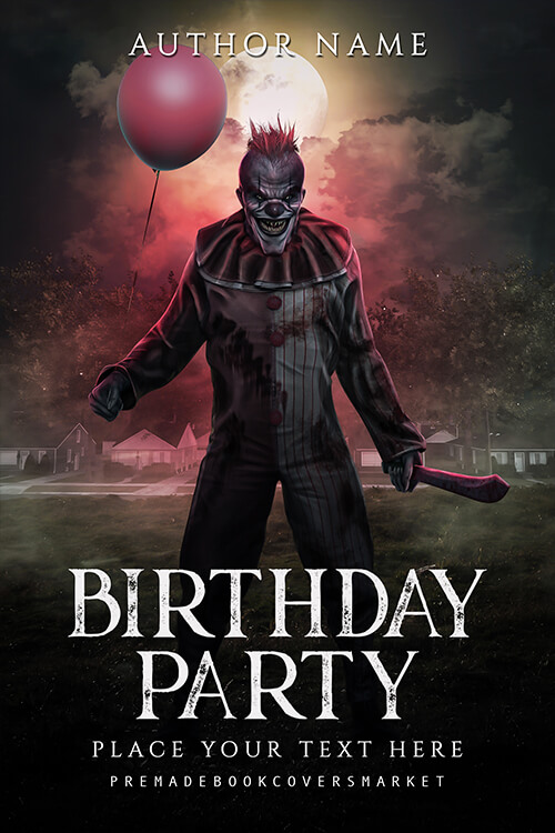 Birthday Party - The Book Cover Designer