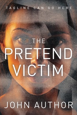 The Pretend Victim - The Book Cover Designer