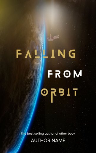 Falling From Orbit - The Book Cover Designer