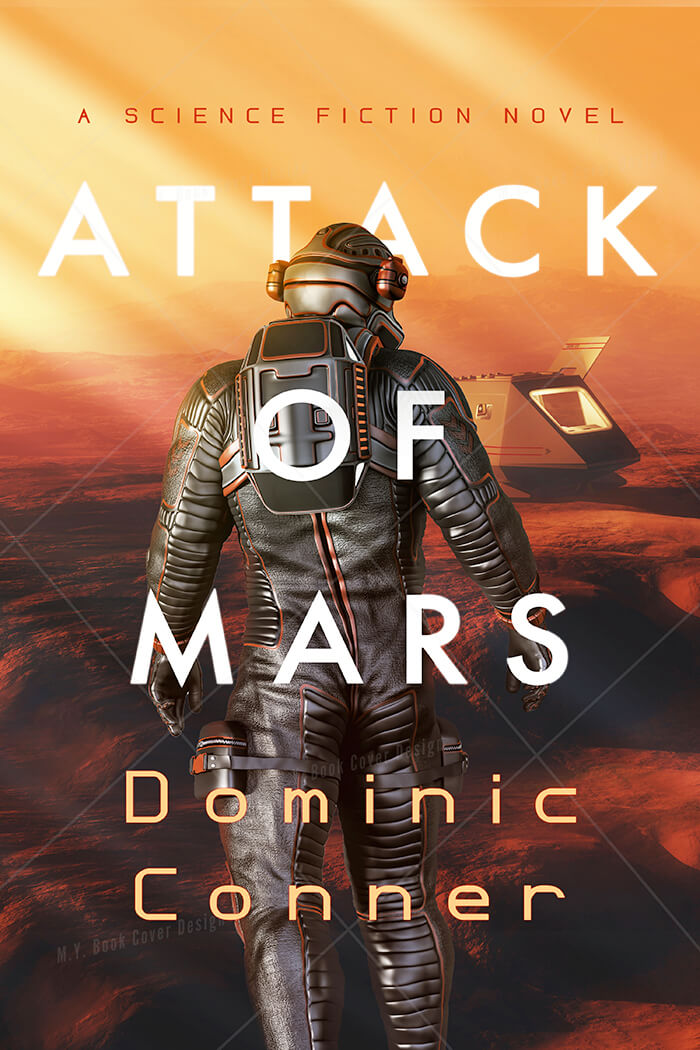 Attack of Mars - The Book Cover Designer