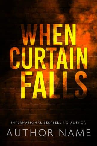 When Curtain Falls - The Book Cover Designer