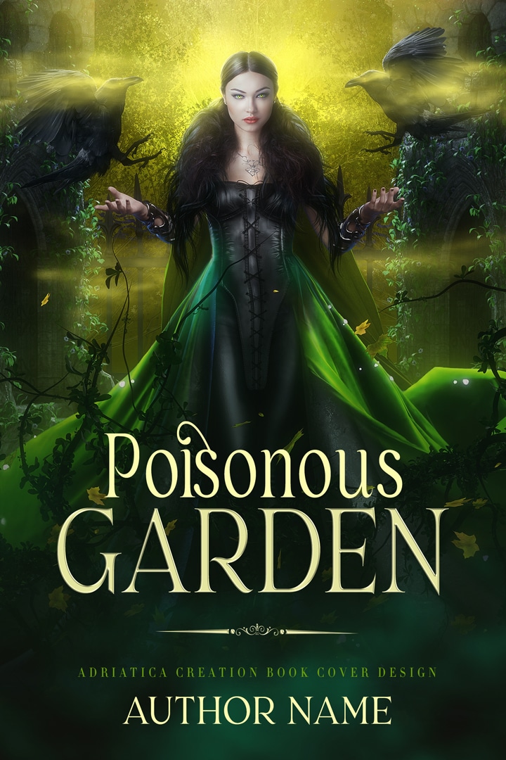 Poisonous Garden - The Book Cover Designer