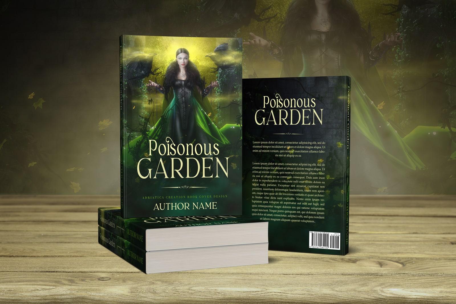 Poisonous Garden - The Book Cover Designer