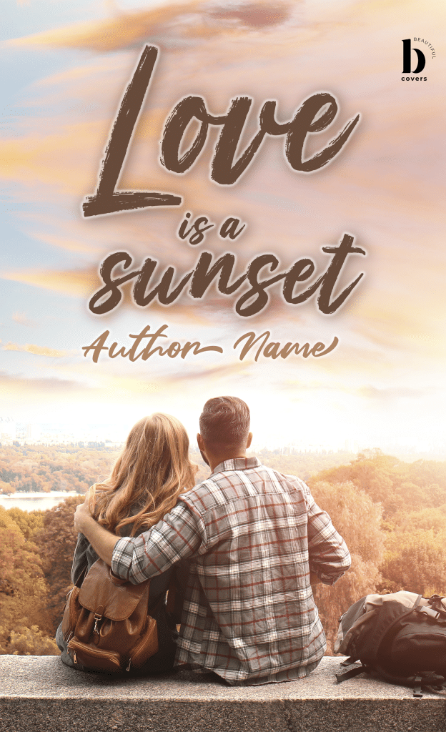 Love is a sunset - The Book Cover Designer