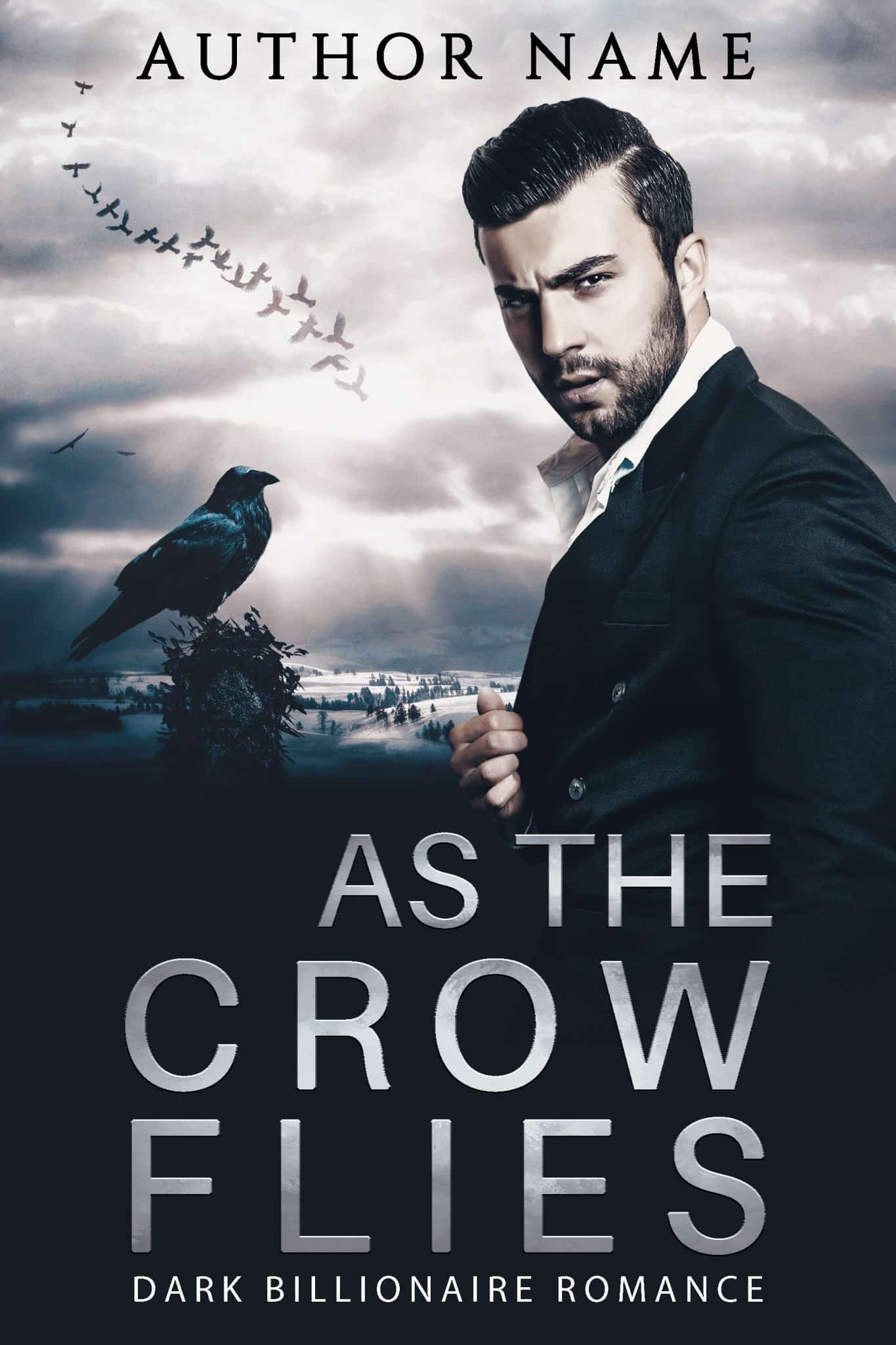 As The Crow Flies - The Book Cover Designer