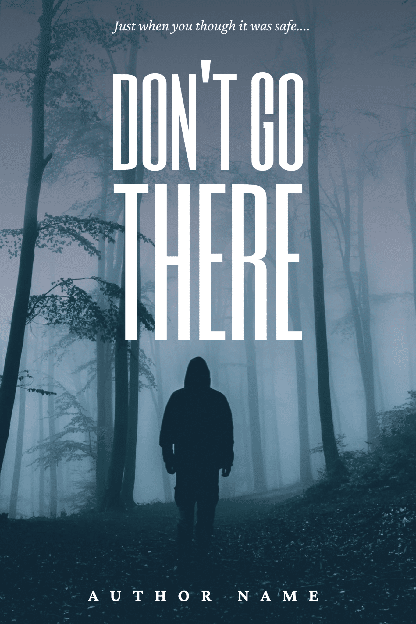 Don't Go There - The Book Cover Designer