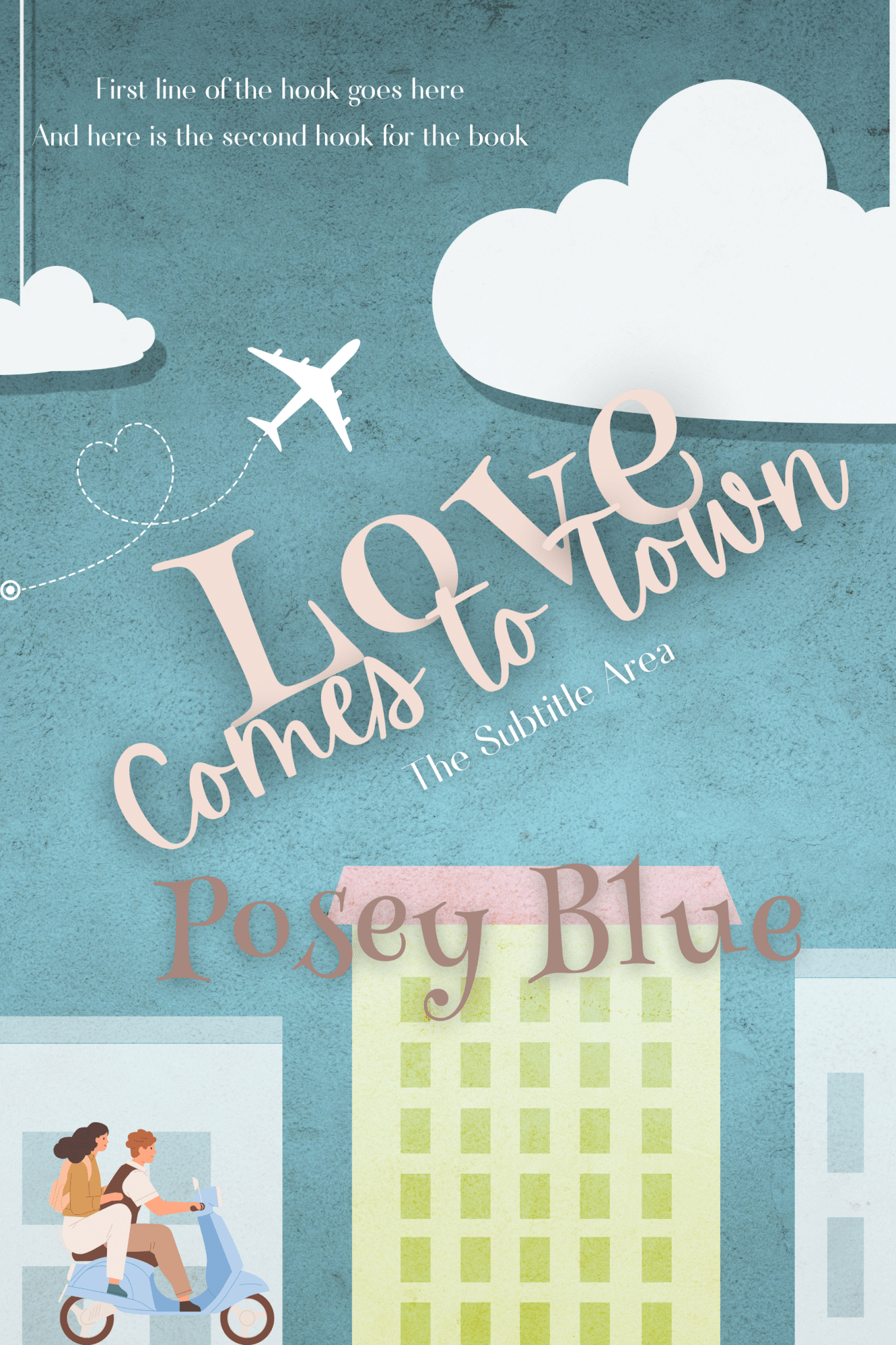 City Romance Book Cover - The Book Cover Designer