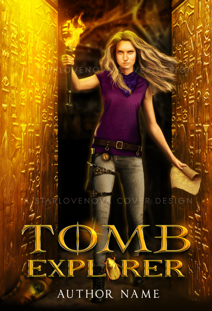 Tomb Explorer - The Book Cover Designer
