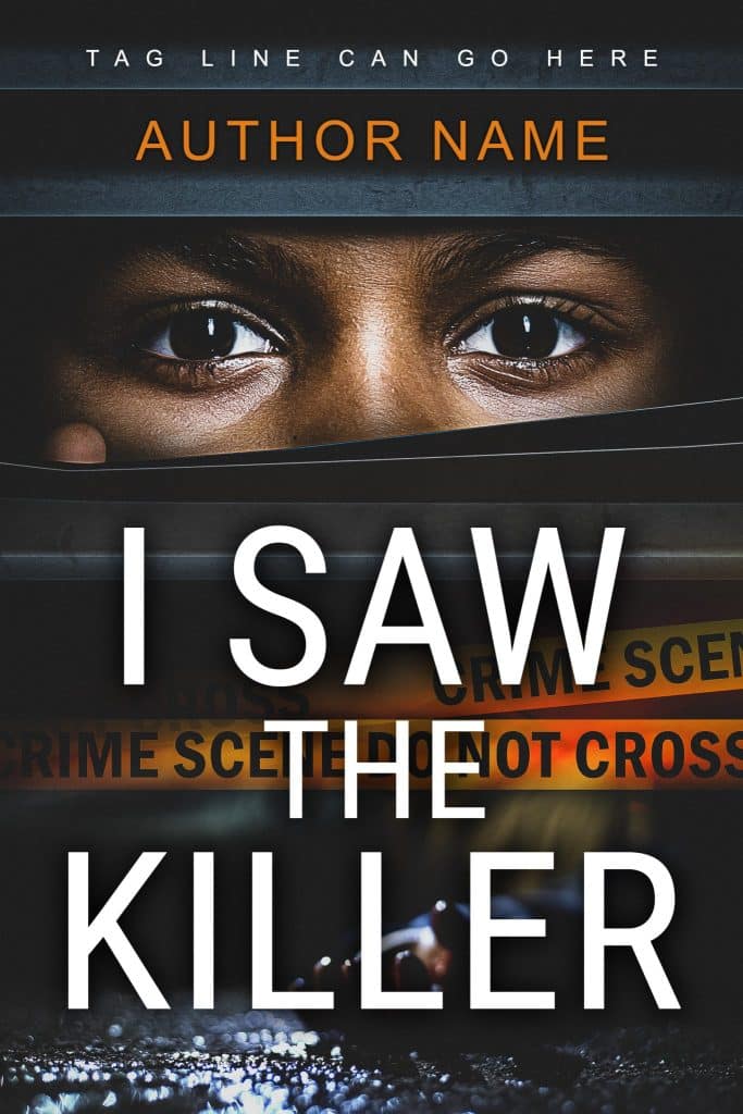 I Saw the KIller - The Book Cover Designer