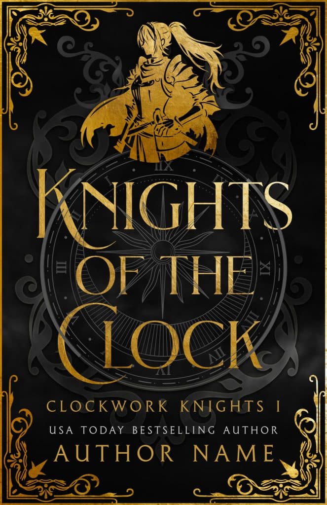 Knights of the Clock - The Book Cover Designer