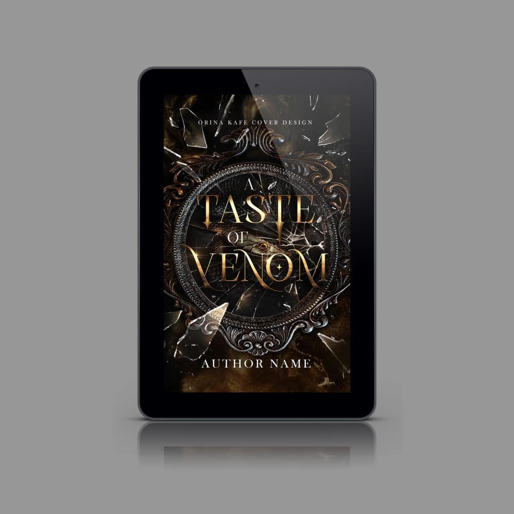 A Taste of Venom (Romantasy, Dark Romance) - The Book Cover Designer
